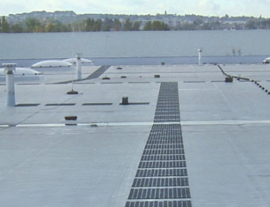 Tpo Roof Walkway Pads DynaTred Roof Walkway | Johns Manville